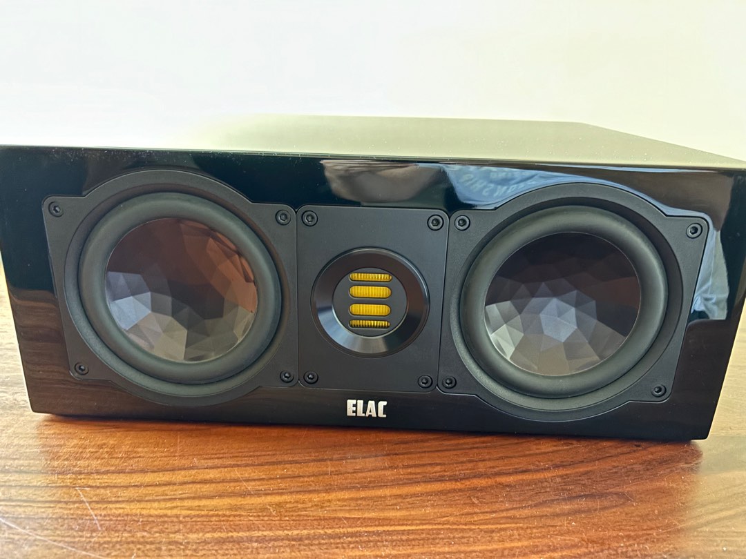 ELAC CC 241.3 black center speakers, Audio, Soundbars, Speakers ...