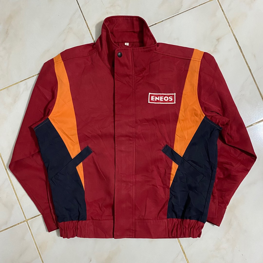 Eneos Oil Jdm Jacket Initial D, Men's Fashion, Coats, Jackets and ...