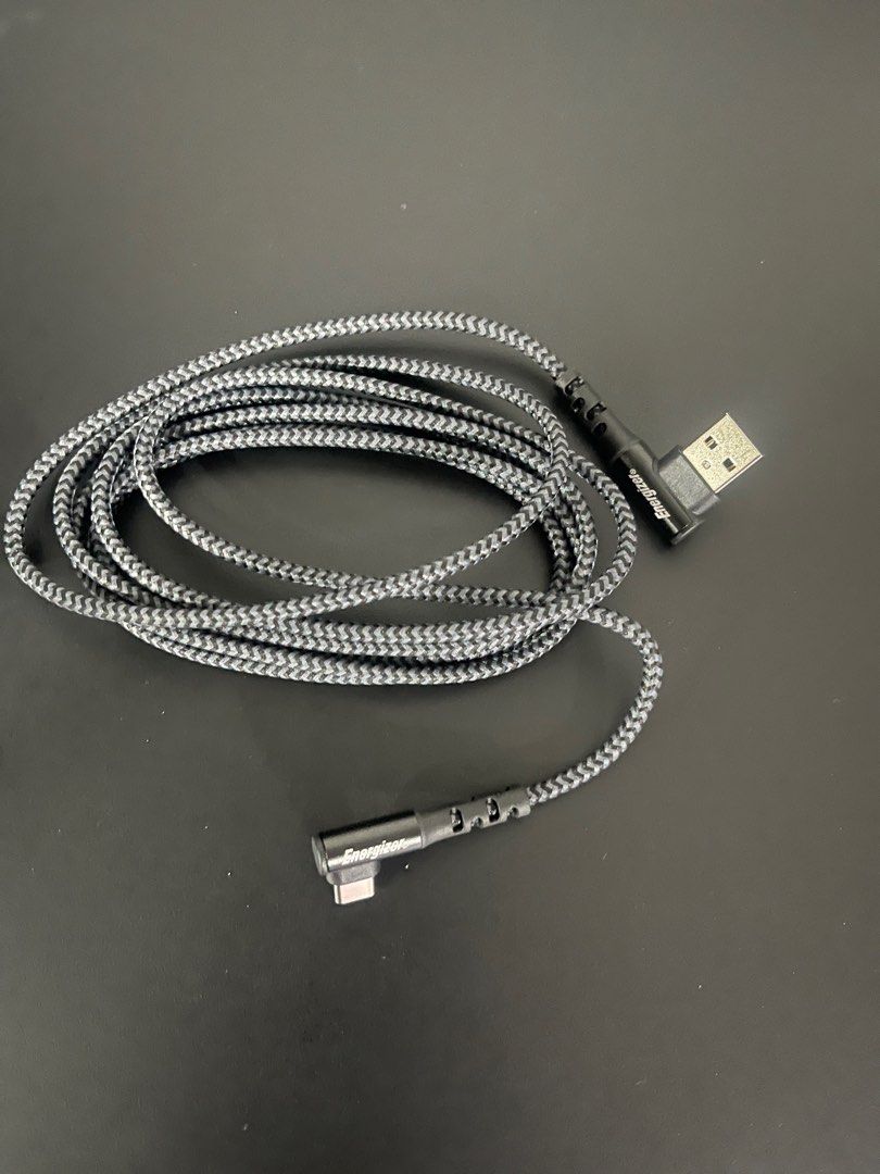 Energizer USB-A to USC-C 2m braided cable, Mobile Phones & Gadgets ...