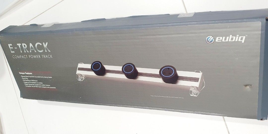 Eubiq E-Track compact power track w ITL4 adaptor, TV & Home Appliances ...