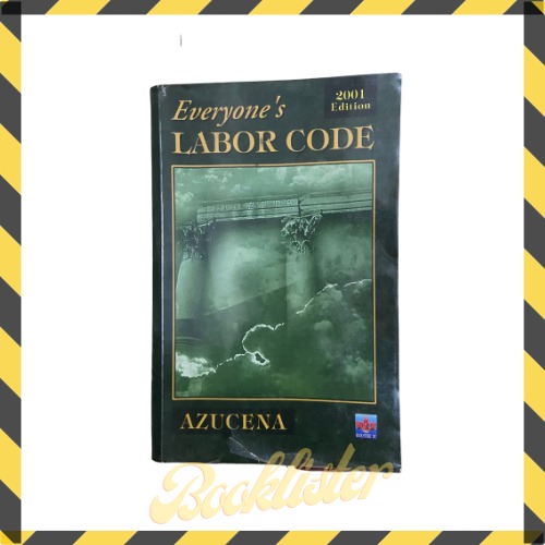 Everyone's Labor Code | Azucena, Hobbies & Toys, Books & Magazines ...
