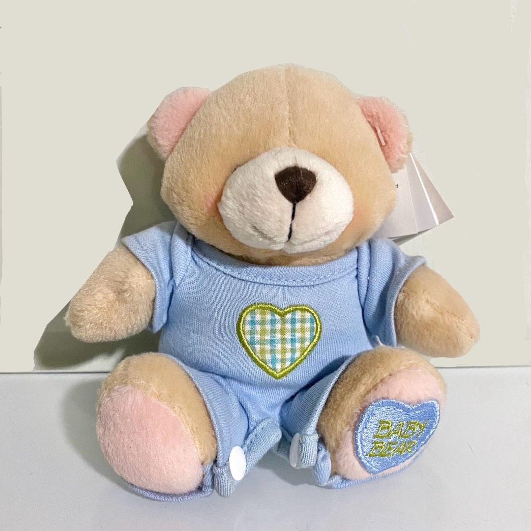 Forever Friends Small Blue Baby Bear, Hobbies & Toys, Toys & Games on ...