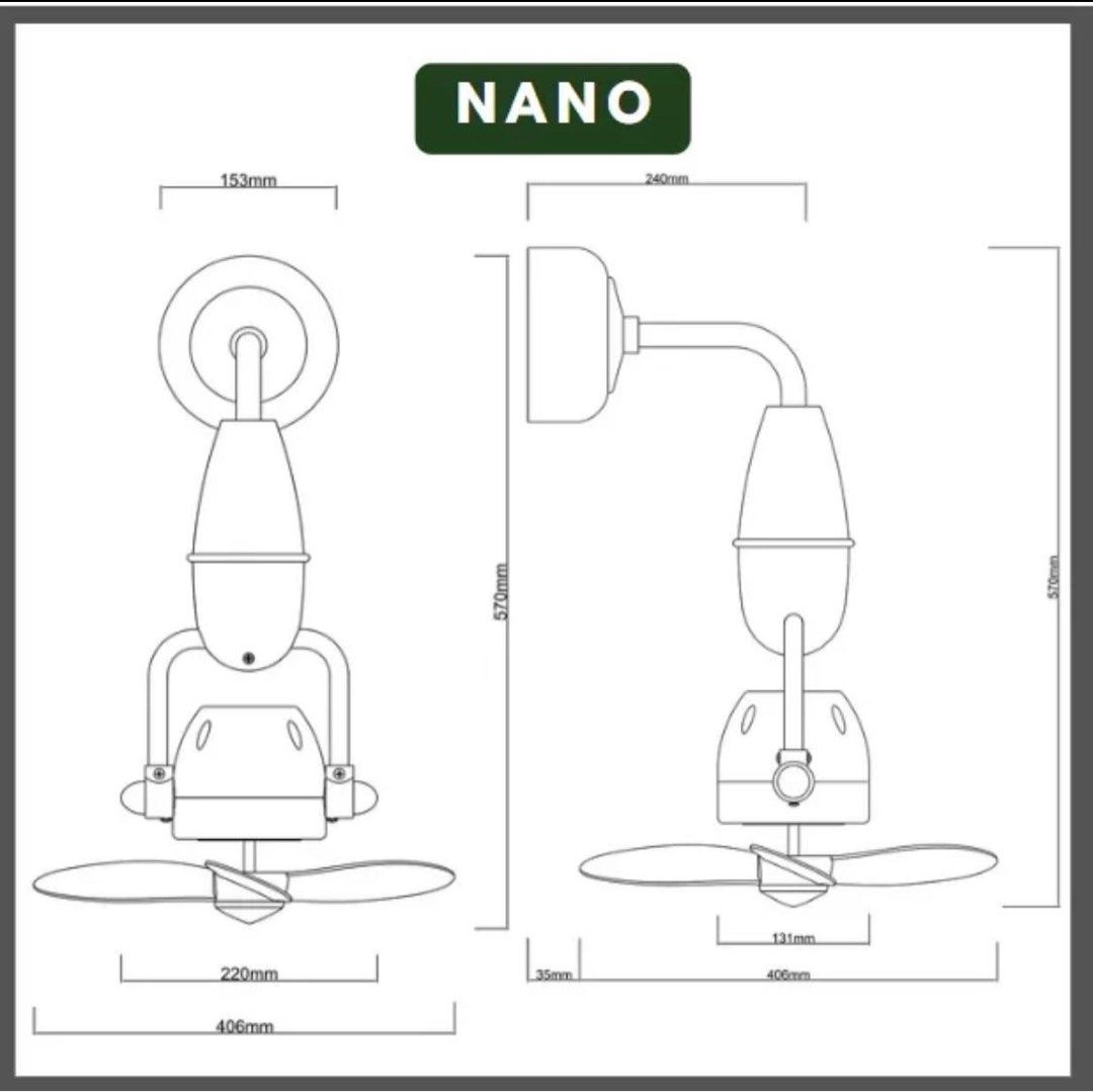Franco Corner Fan, Furniture & Home Living, Lighting & Fans, Fans on ...