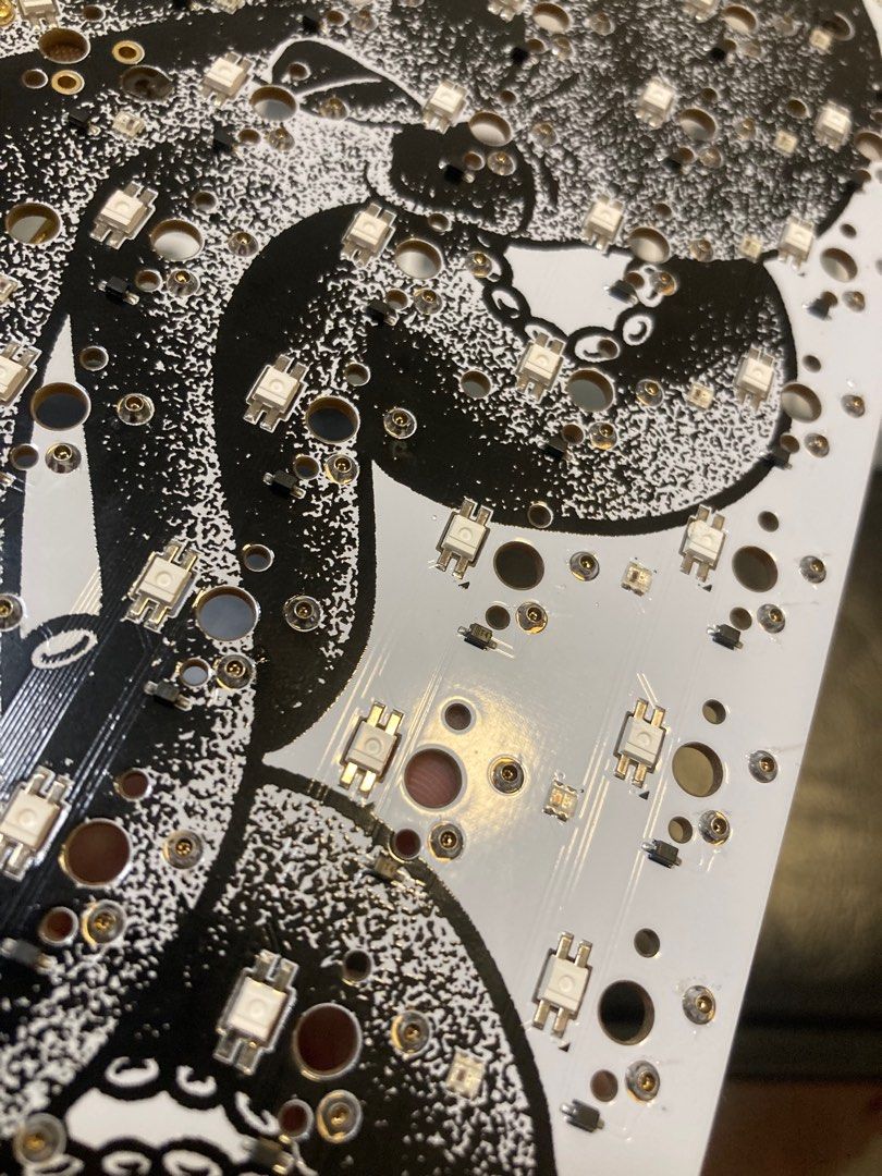 Freja65 Glass Custom Keyboard, Computers & Tech, Parts & Accessories ...