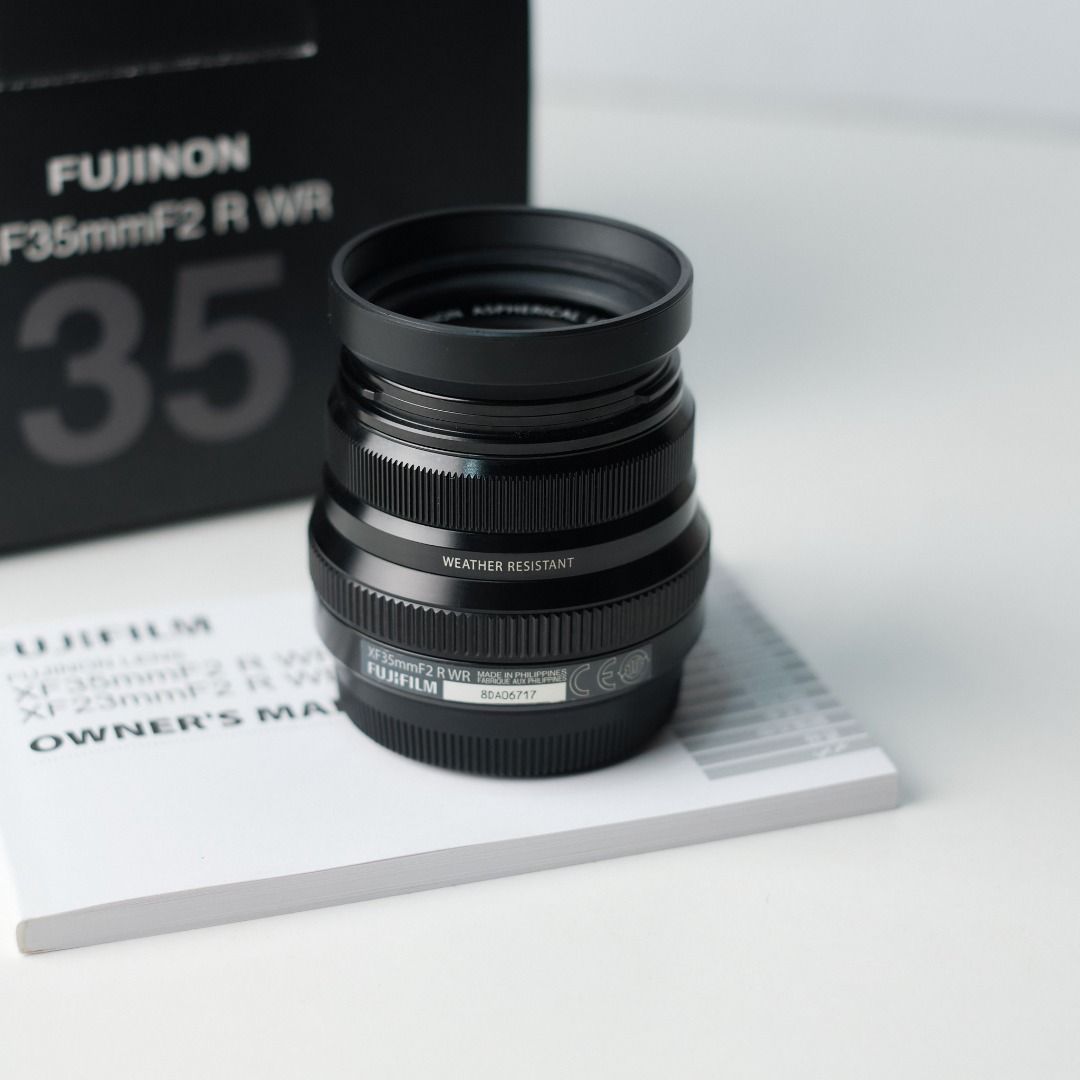 Fuji 35mm F2 WR (mint condition) fujifilm fujinon lens, Photography ...