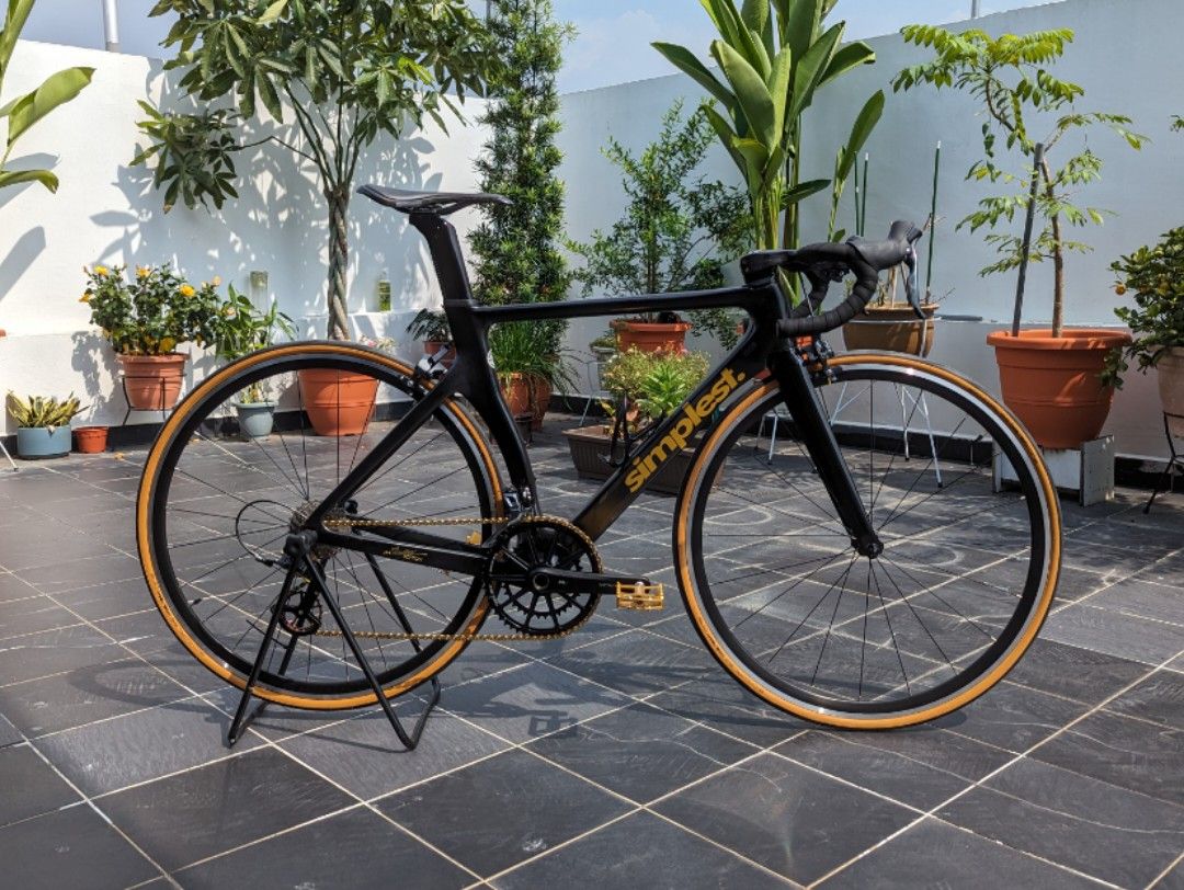 Fully Internal Cable Carbon Twitter Thunder Aero Road Bike, Sports ...