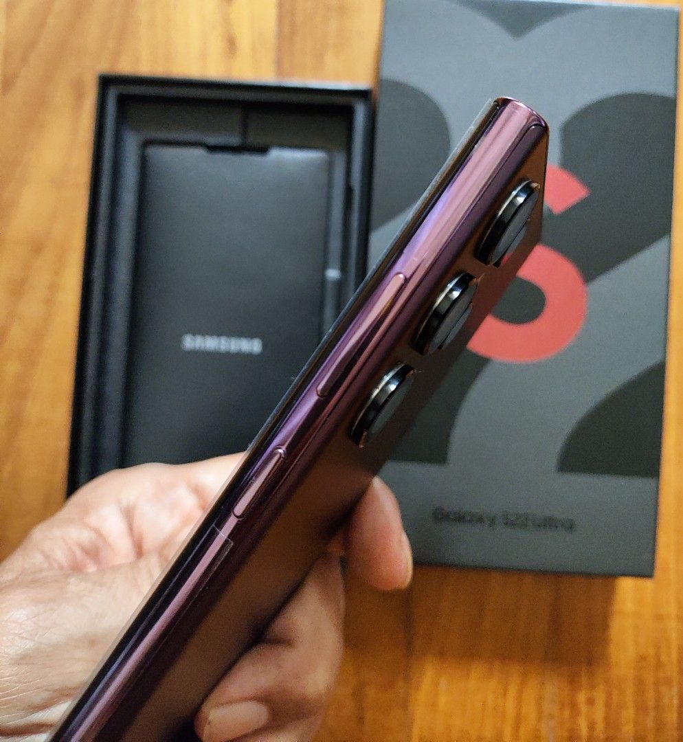 Galaxy S22 Ultra 5G Burgundy 256GB, Mobile Phones & Gadgets, Mobile ...
