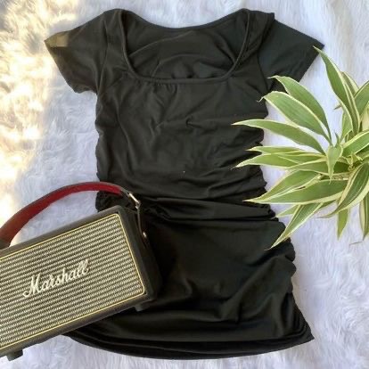 Garterized Square Neck Bodycon Sexy Dress/ Fitted Summer String Dress ...