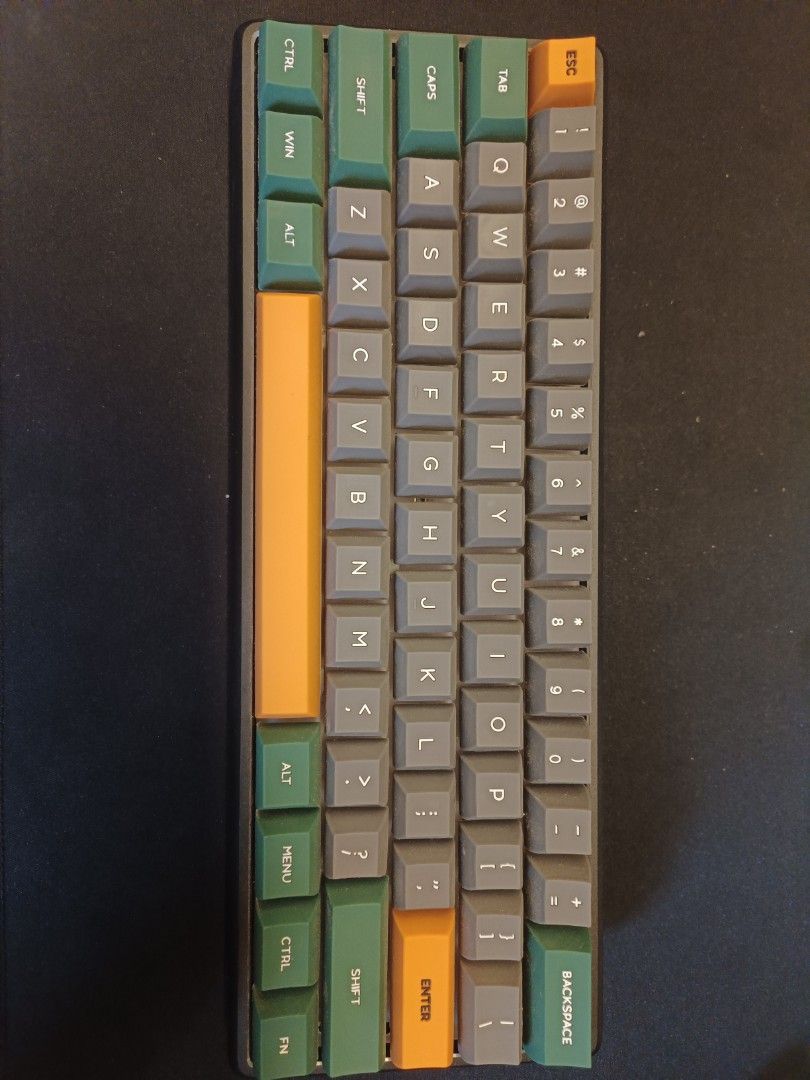 60% Custom Modded Keyboard RGB Keyboard, Computers & Tech, Parts ...