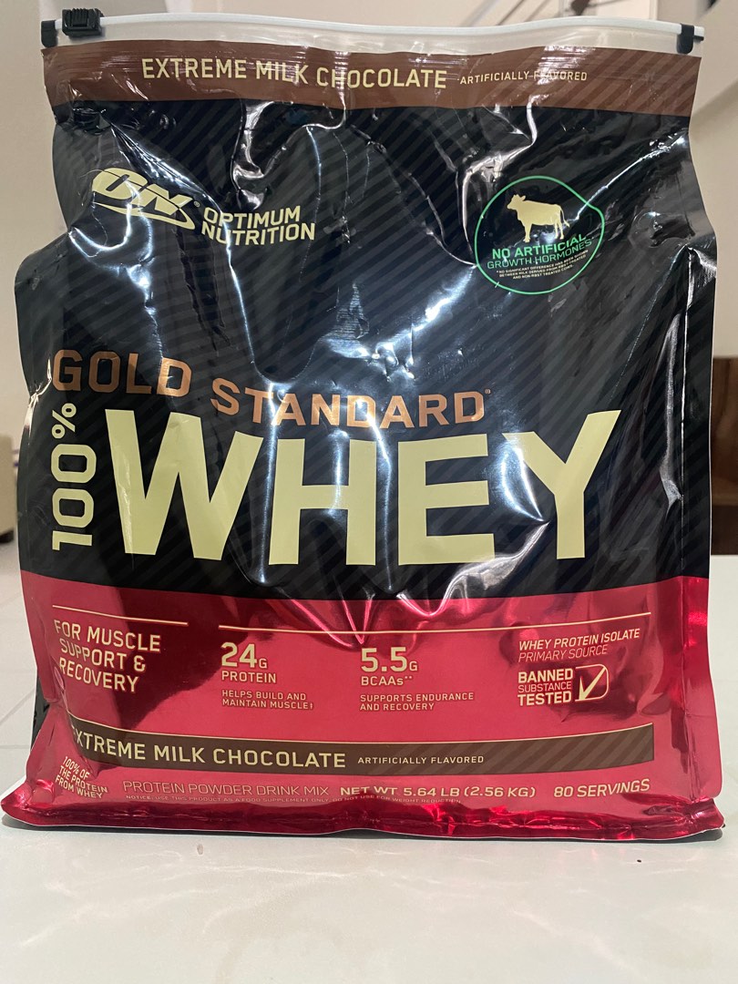 GOLD STANDARD WHEY EXTREME MILK CHOCOLATE 5.64LBs, Food & Drinks, Other ...