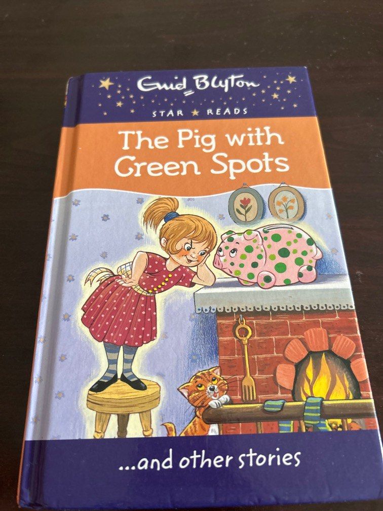 Guid Blyton - The Pig with Green Spots, Hobbies & Toys, Books ...
