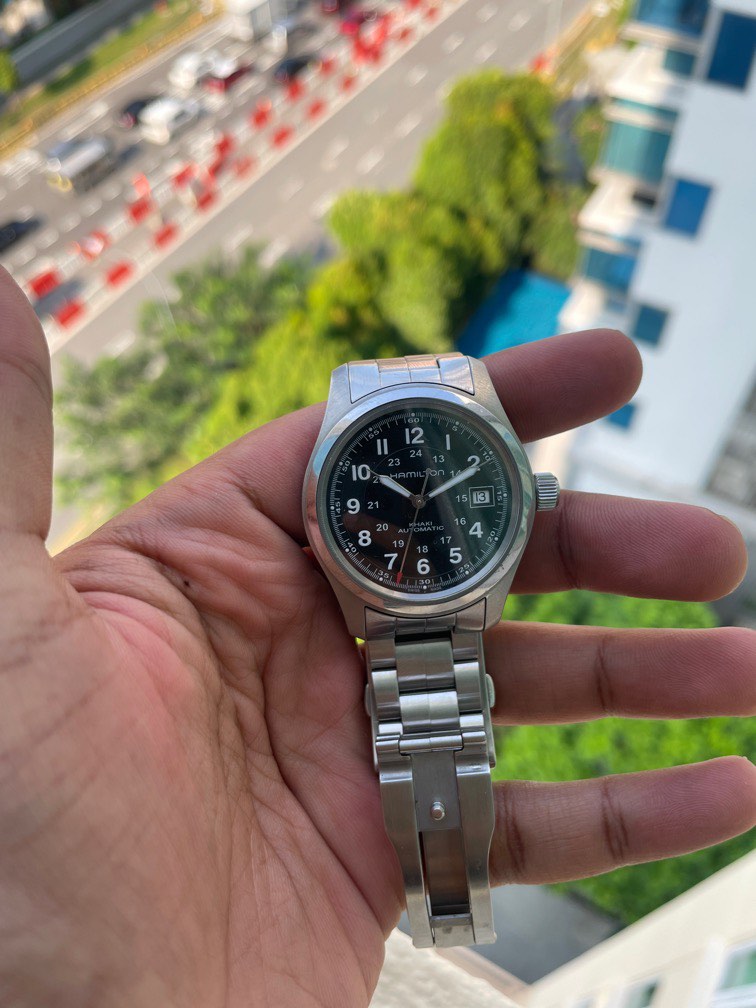 Hamilton Khaki Field Automatic, Luxury, Watches on Carousell