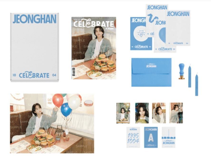 HAPPY BIRTHDAY JEONGHAN BIRTHDAY BOX VER3 PACKAGE, Hobbies & Toys, Memorabilia & Collectibles, K ...
