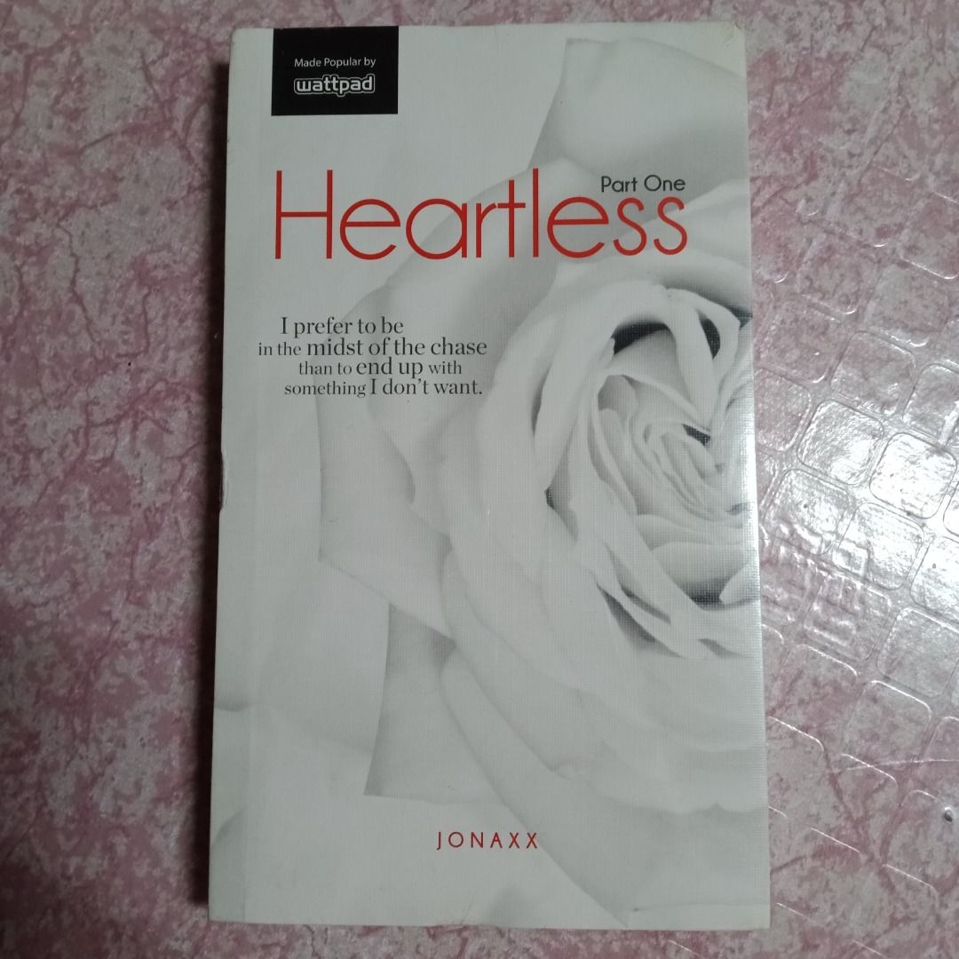 Heartless Sizzle Part 1 SEALED by Jonaxx Wattpad Book, Hobbies & Toys ...