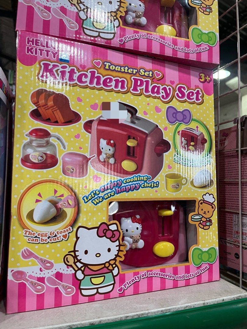 【現貨】HELLO KITTY-KT烤麵包機, 書籍、休閒與玩具, 玩具、公仔、桌遊在旋轉拍賣