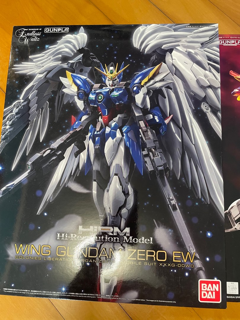 HIRM hi-Resolution Model WING Gundam ZERO EW, 興趣及遊戲, 玩具 & 遊戲類 - Carousell