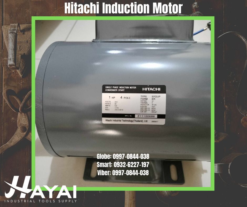 Hitachi Induction Motor, Commercial & Industrial, Industrial Equipment ...