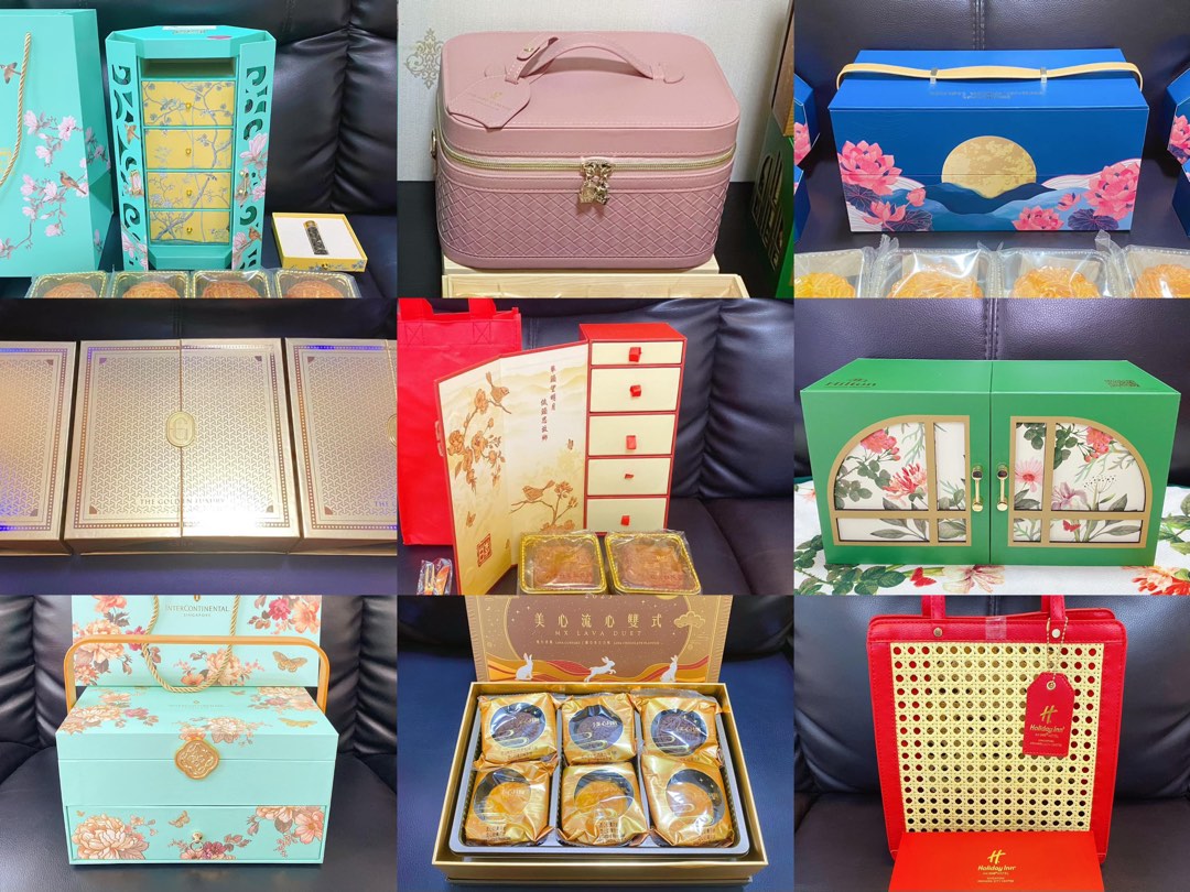 Hotel Mooncake Box / Bag (Sheraton / Ritz Carlton / Resorts World ...