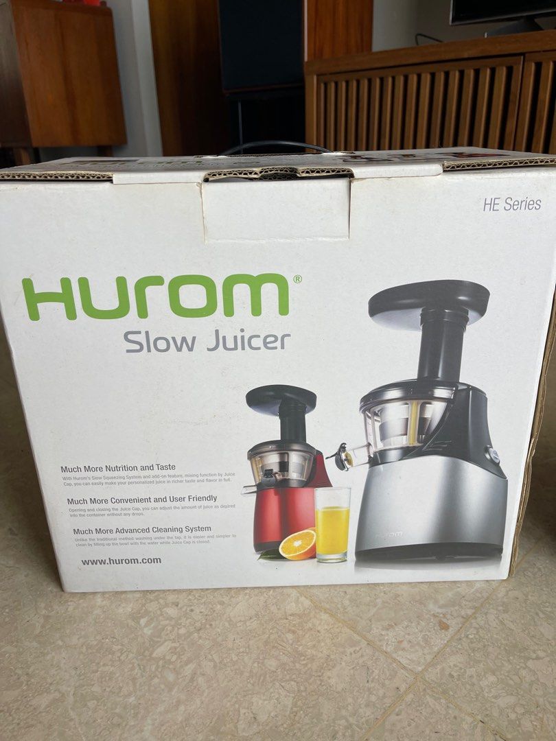 Hurom Slow Juicer HE Series, TV & Home Appliances, Kitchen Appliances ...