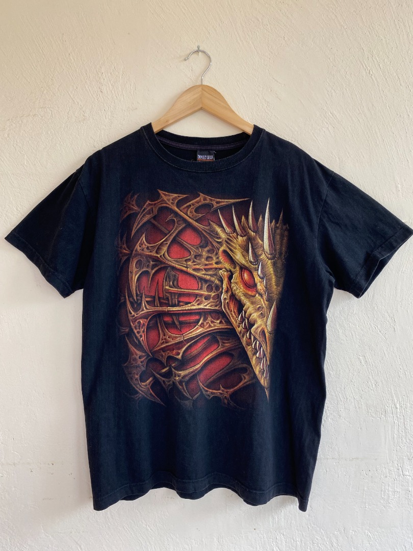 IMPORT GEAR TEE DRAGON HEAD, Men's Fashion, Tops & Sets, Tshirts & Polo ...