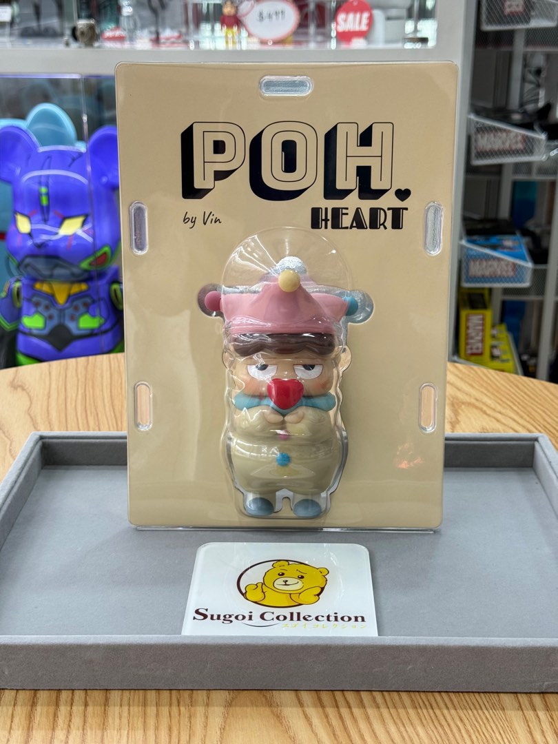 [In Stock] One Little Planet Poh Heart Red Heart Version. (20th Taipei Toy Festival Exclusive ...