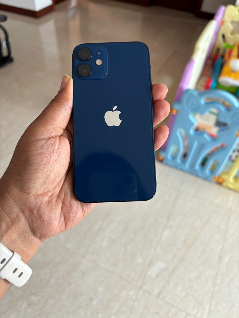 iPhone 12 Mini Blue 128GB, Mobile Phones & Gadgets, Mobile Phones ...