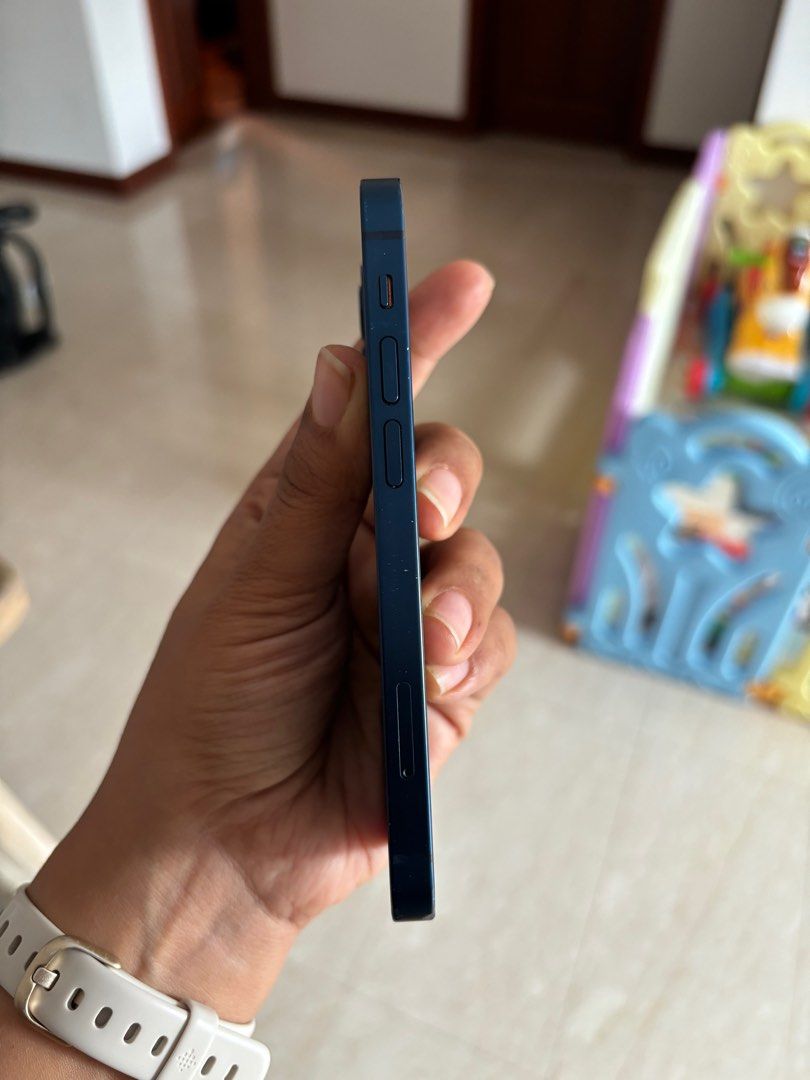 iPhone 12 Mini Blue 128GB, Mobile Phones & Gadgets, Mobile Phones ...