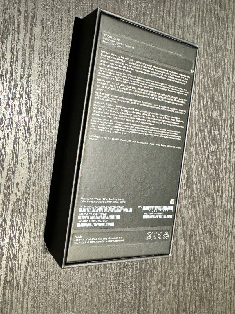 iPhone 13 Pro Grey 256 GB, Mobile Phones & Gadgets, Mobile Phones ...