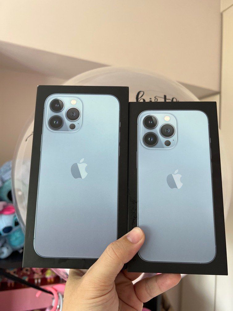 iPhone 13 Pro Max Sierra Blue 128GB, Mobile Phones & Gadgets, Mobile ...