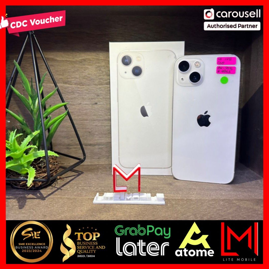 iPhone 13 Starlight 128GB, Mobile Phones & Gadgets, Mobile Phones ...