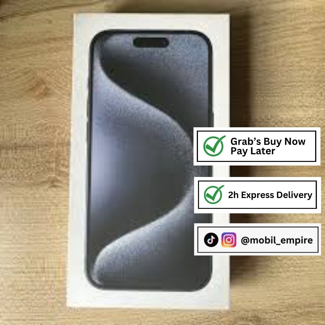 iPhone 15 Pro Blue Titanium 128GB, Mobile Phones & Gadgets, Mobile ...