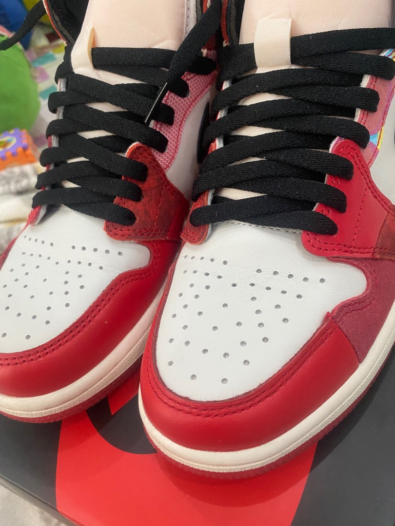 J1 spiderverse, Women's Fashion, Footwear, Sneakers on Carousell