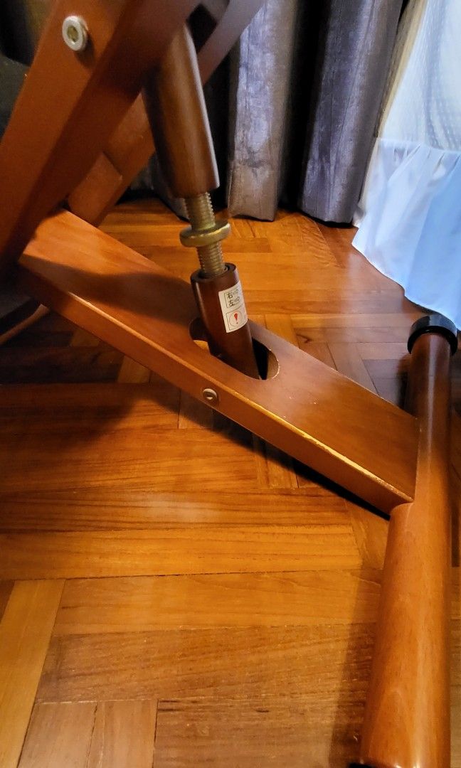 Japan Kneeling Chair Study Chair Working Chair, Furniture & Home Living ...