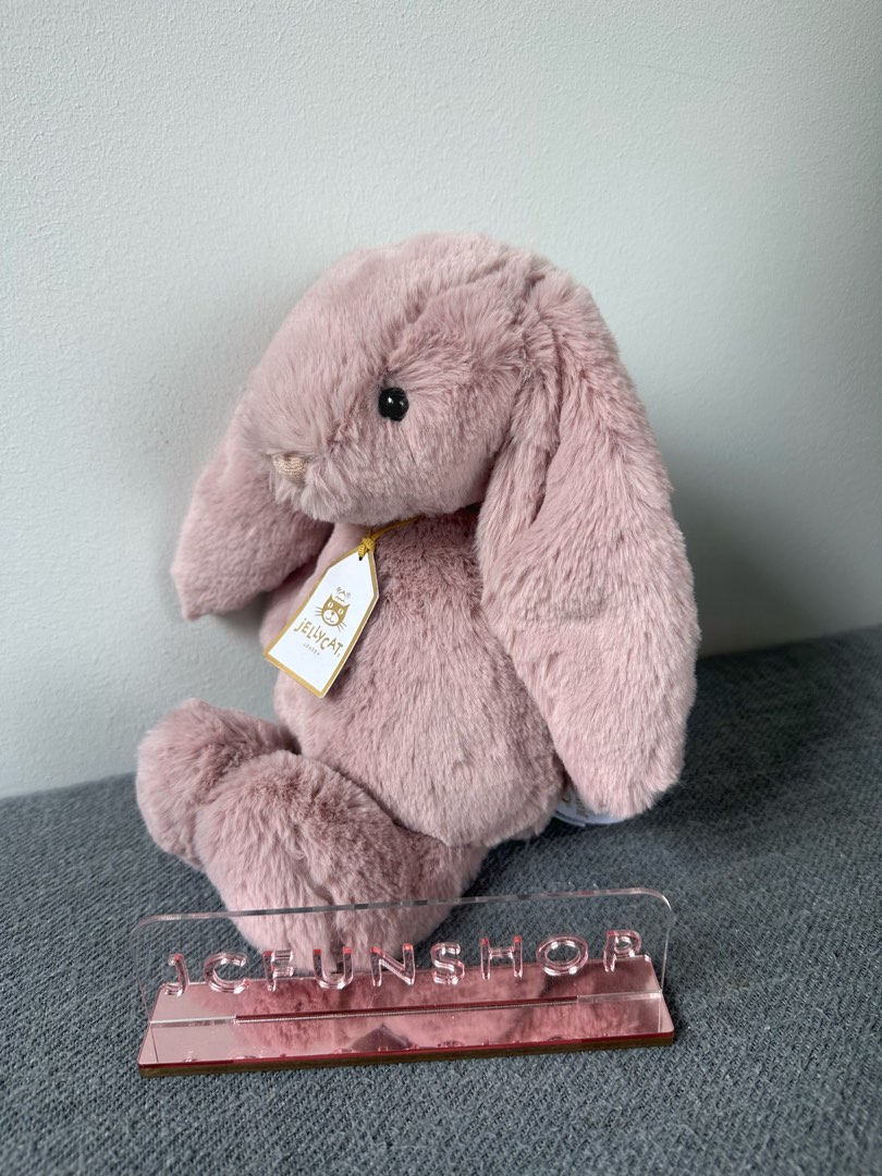 Jellycat Rosa Bashful Luxe Bunny BNWT Special Edition, Hobbies & Toys, Toys & Games on Carousell