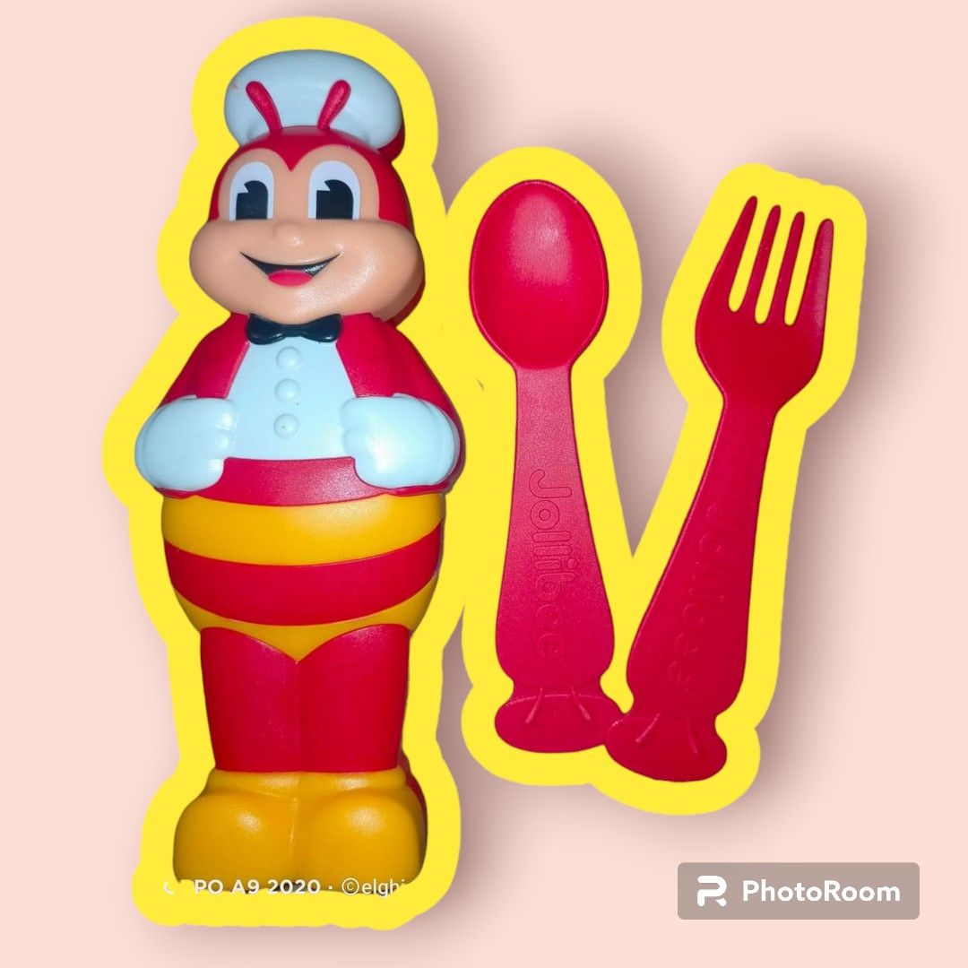 Jollibee Utensils Set, Hobbies & Toys, Memorabilia & Collectibles, Fan ...