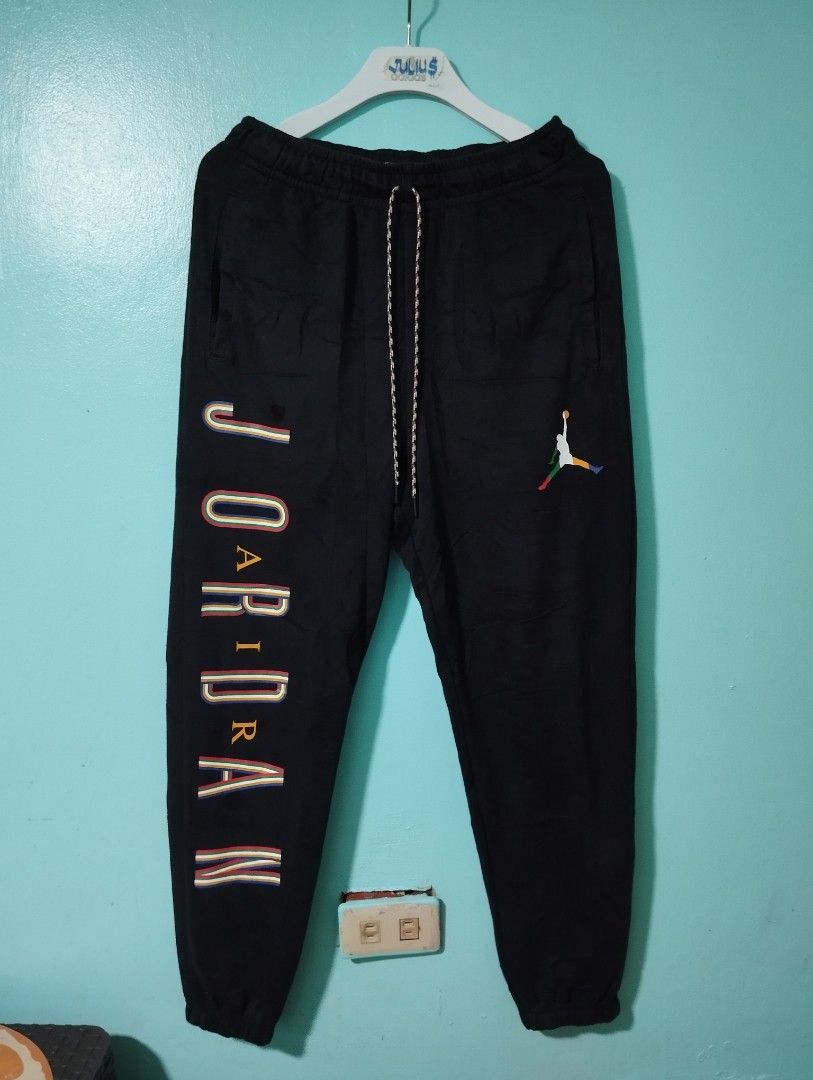 JORDAN DNA COLORFUL FLYING MAN LOGO, Men's Fashion, Bottoms, Joggers on ...