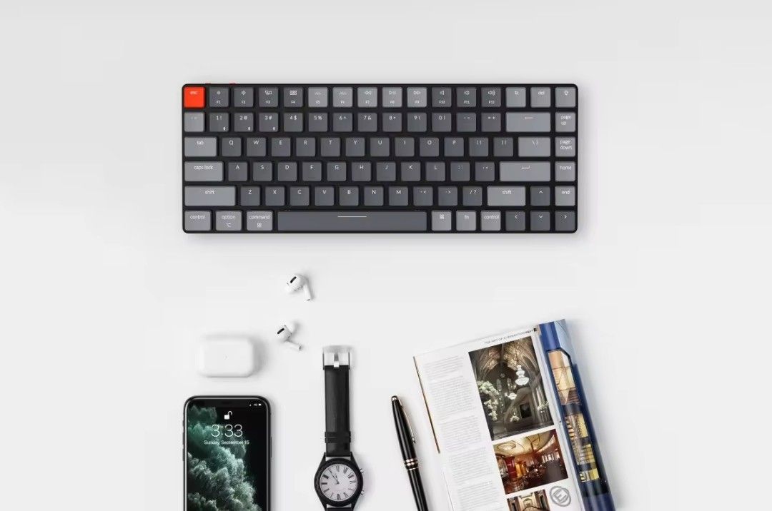 Keychron K3 COLOR RGB Ultra-slim Wireless Mechanical Keyboard ...