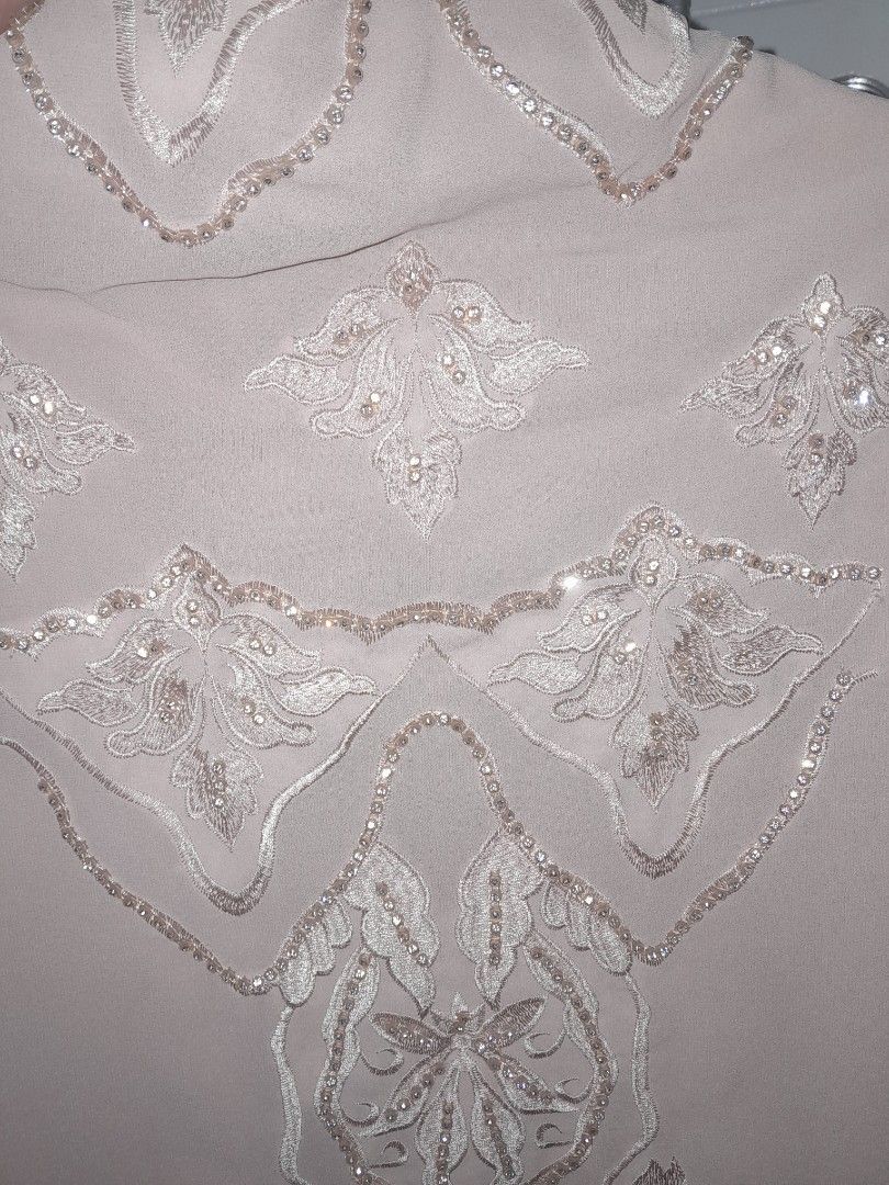 Khimar mewah model melayu, khimar pesta, khimar wisuda, khimar sultan ...