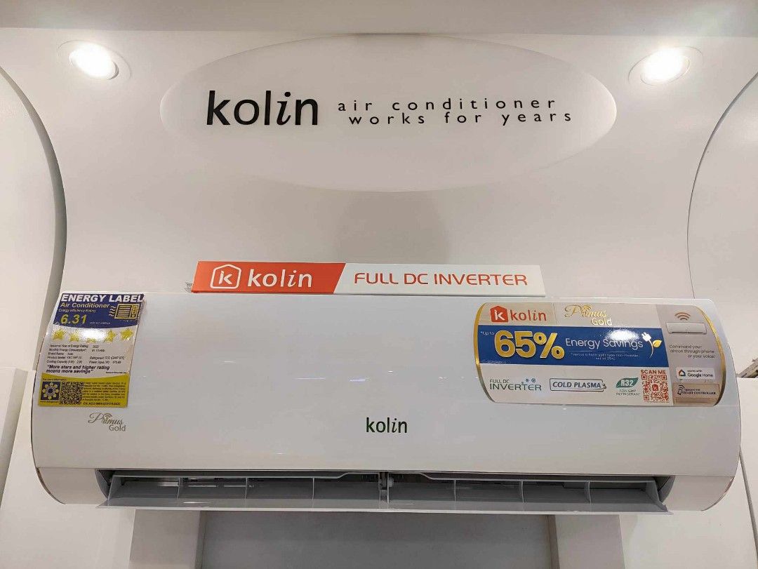 Kolin Split Type Non Inverter and Full DC Inverter Air-conditioner, TV & Home Appliances, Air ...