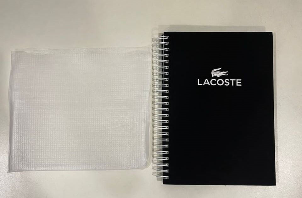 LACOSTE Personal Note Book, Hobbies & Toys, Stationery & Craft ...