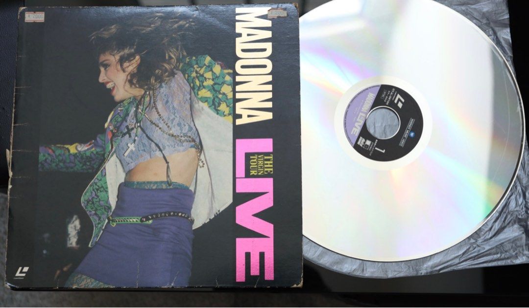 LD. Madonna Live. The Virgin Tour, Hobbies & Toys, Music & Media, CDs ...