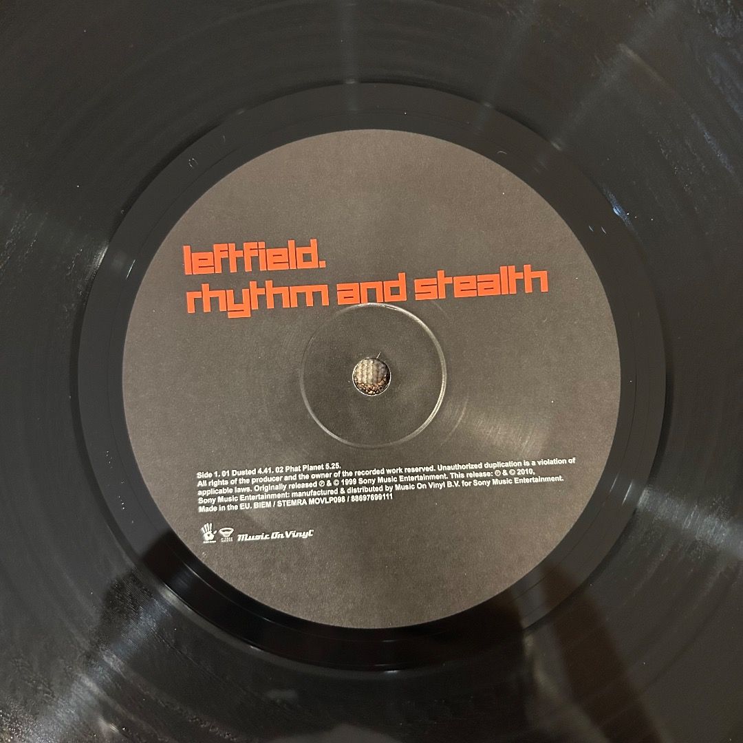 Leftfield - Rhythm And Stealth, Hobbies & Toys, Music & Media, Vinyls on Carousell
