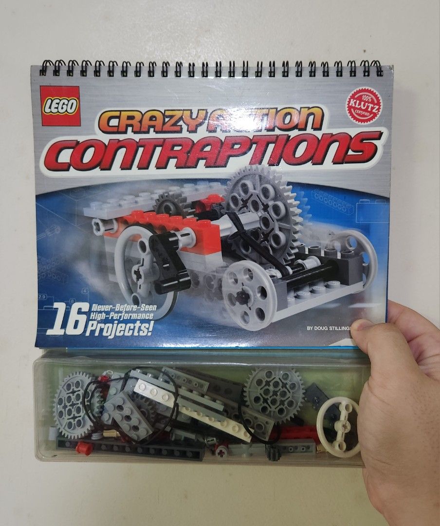 Lego Crazy Action Contraptions Instruction Booklet, Hobbies & Toys ...