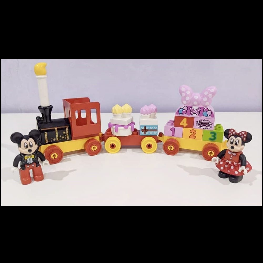 Lego Duplo Disney Mickey and Minnie Birthday Train, Hobbies & Toys ...
