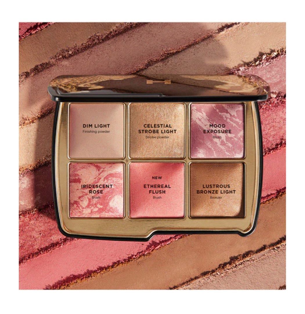 Leopard Hourglass Ambient Lighting Palette 2023, Beauty & Personal Care ...