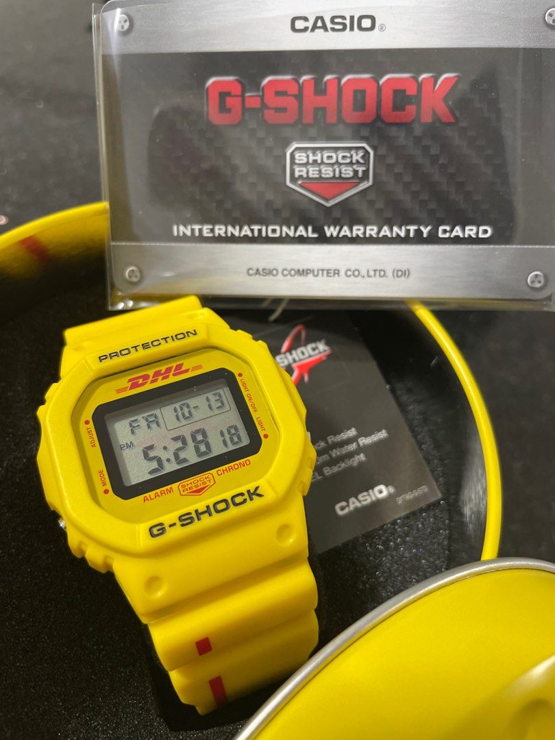 Limited edition DHL watch, Men's Fashion, Watches & Accessories ...