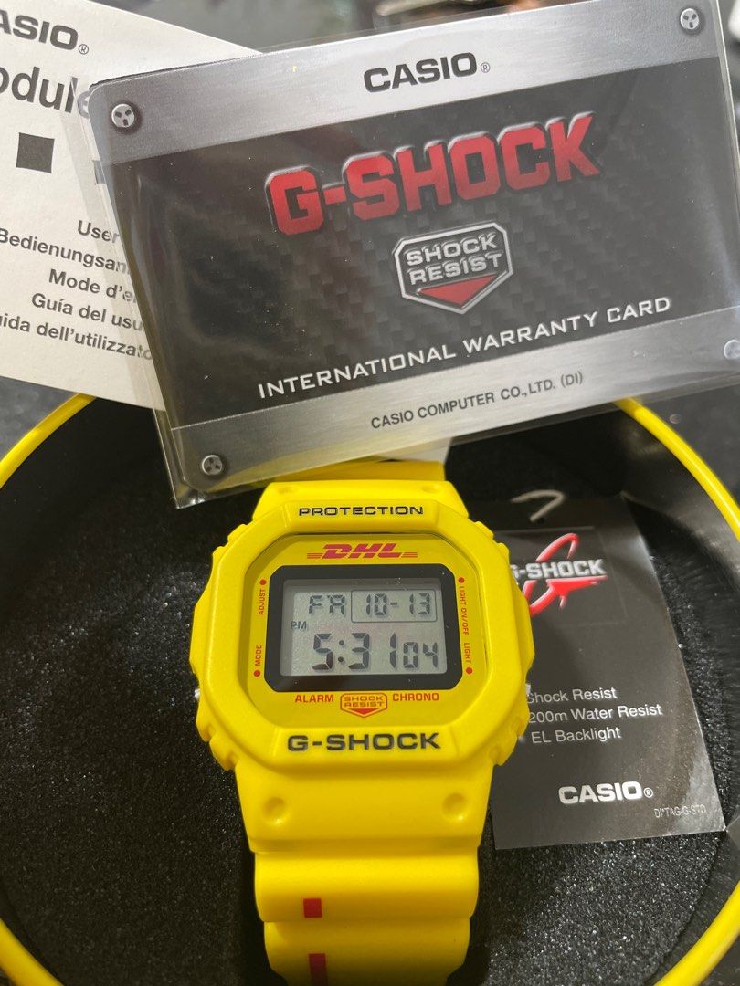 Limited edition DHL watch, Men's Fashion, Watches & Accessories ...