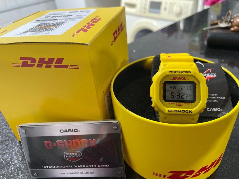 Limited edition DHL watch, Men's Fashion, Watches & Accessories ...