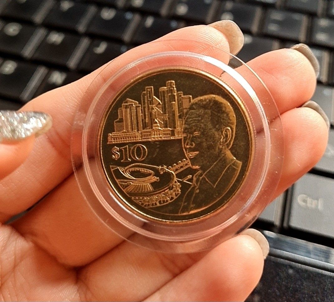 LkY 100 Year Coin, Hobbies & Toys, Memorabilia & Collectibles, Currency ...