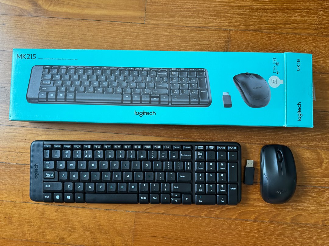 Logitech Mk215 Wireless Keyboard And Mouse Computers And Tech Parts And Accessories Computer
